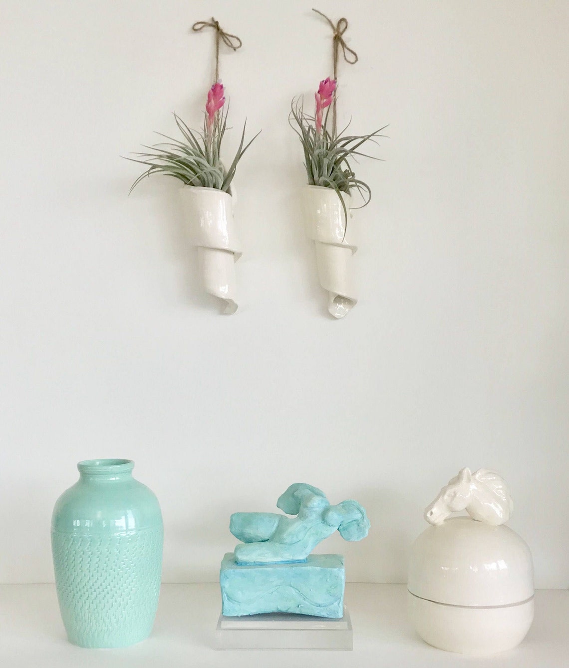 White Air Planter Air Planter Hanging Air Planter Air - Etsy
