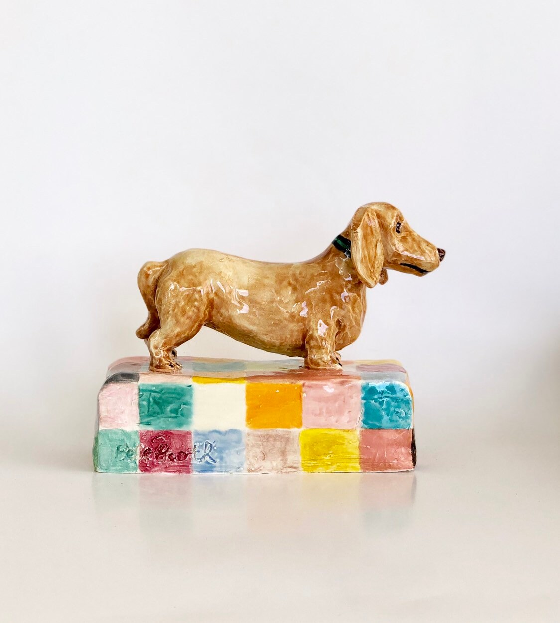 Dachshund Paperweight, Dachshund Art, Dachshund Statue, Dachshund ...