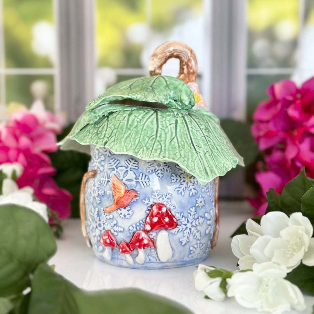 Fairy House Trinket Box Fairy Art Home Fairy Garden Gift Mushroom Fairy ...