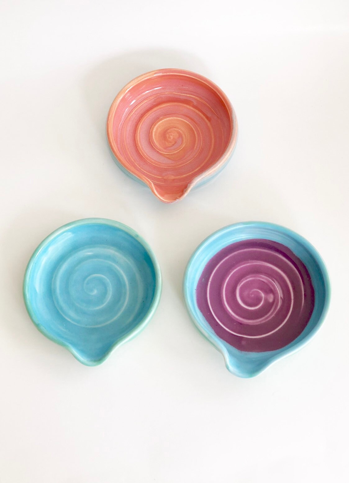 Porcelain Spoon Rest, Foodie Gift, Spatula Rest for Stove, Handmade ...