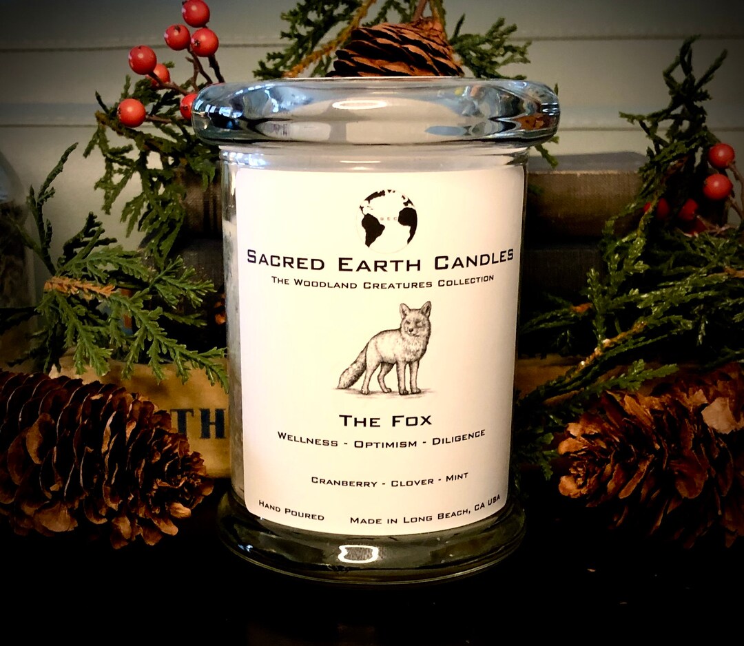 The Fox Candle | Scented Soy Candle - Etsy