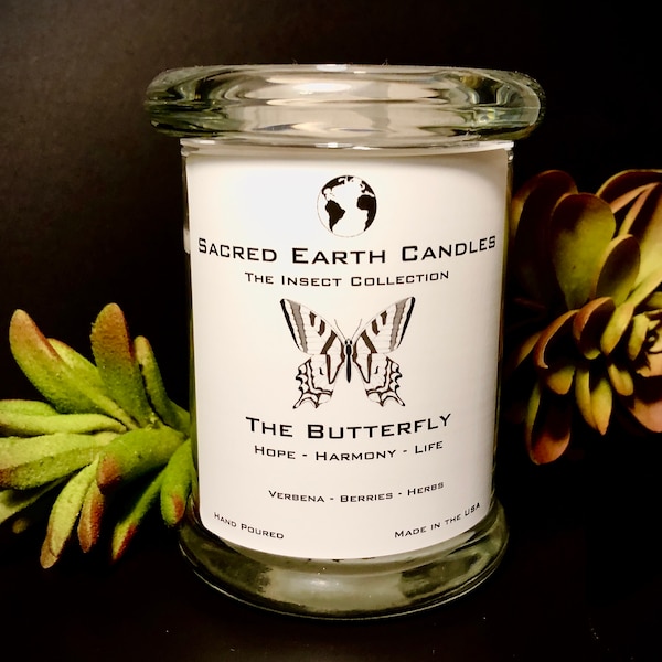 Butterfly Candle - Etsy