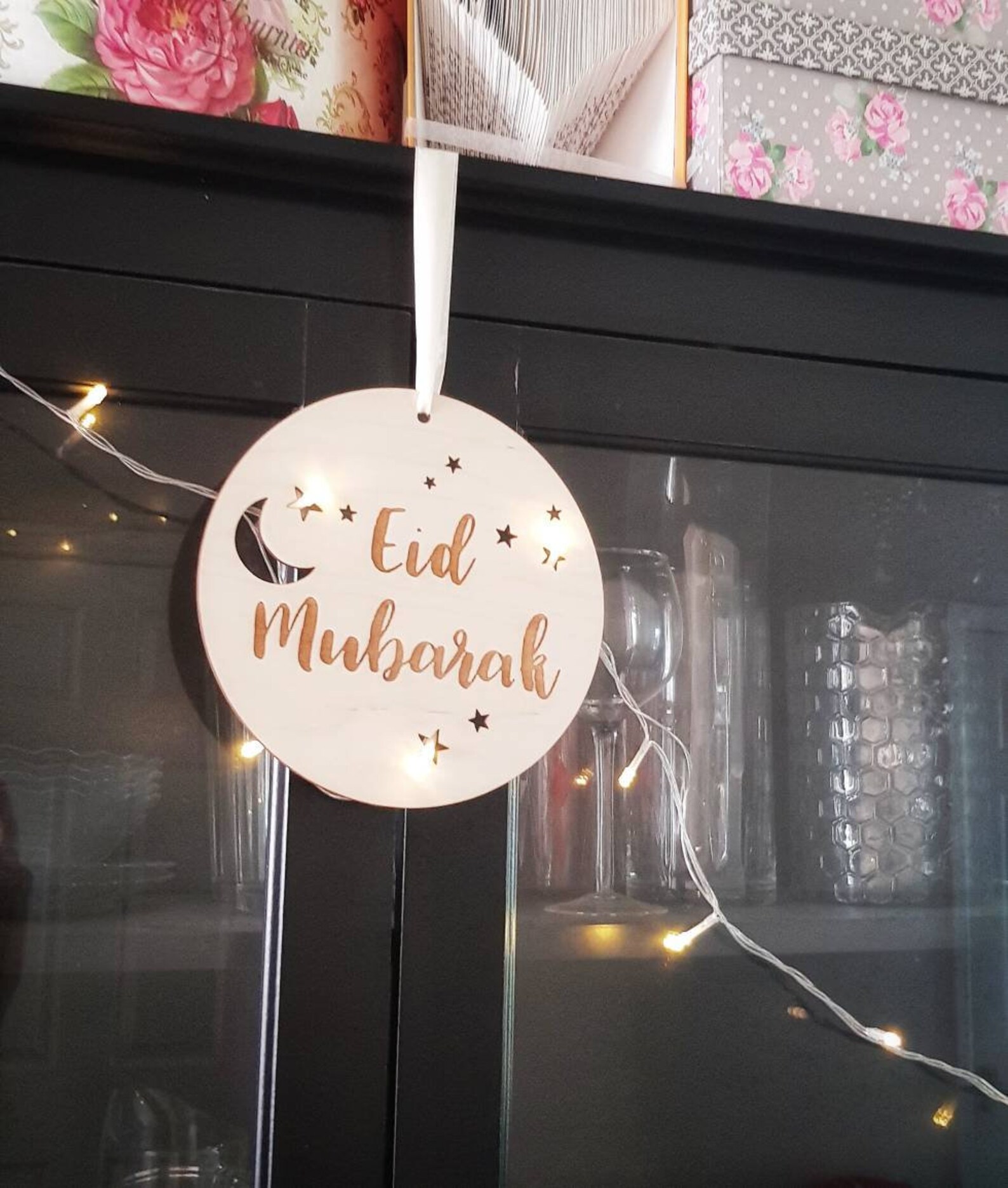 Eid Ramadan Wooden Engraved Plaque Gift Children - Etsy