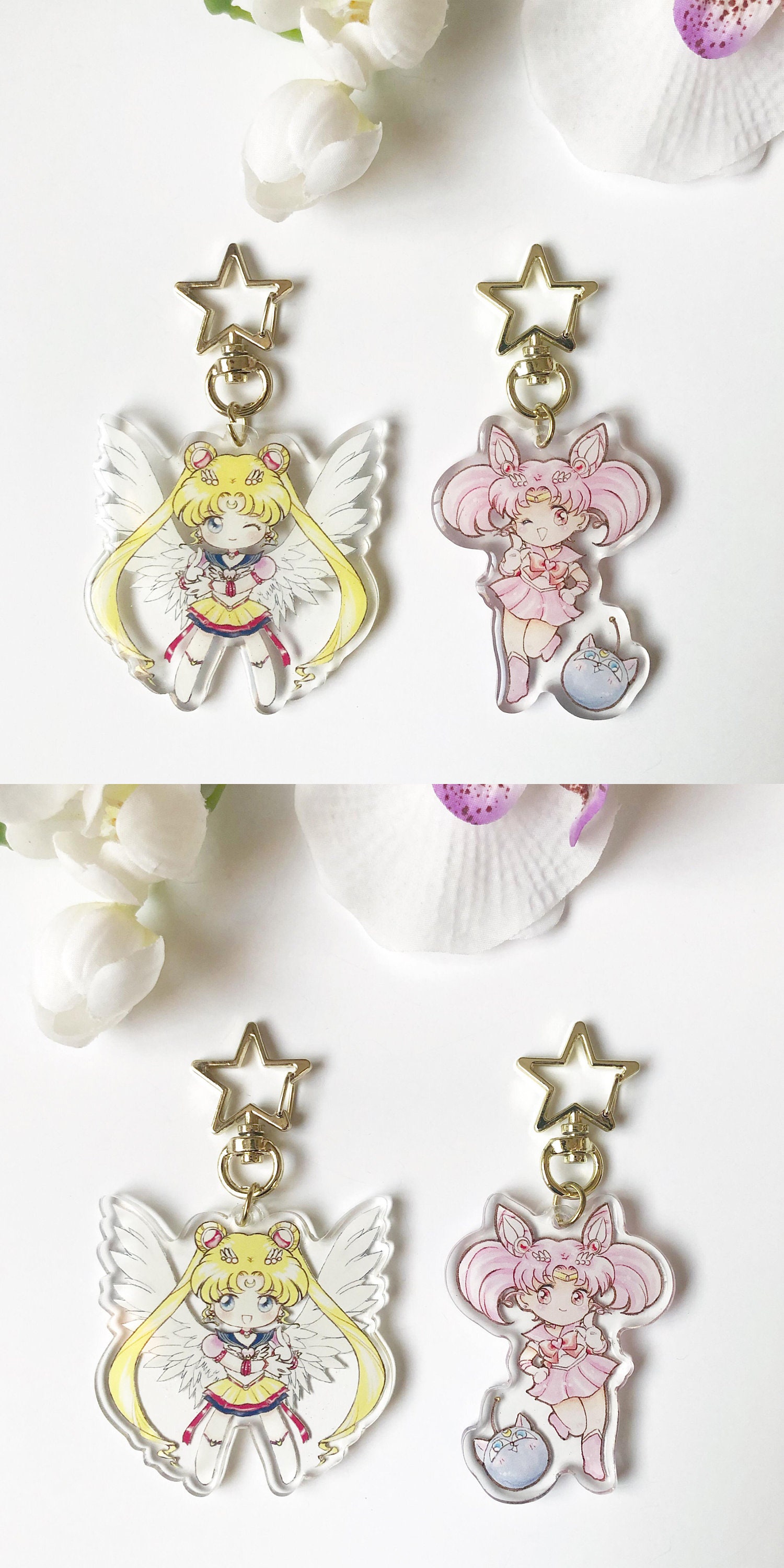 Sailor Scouts Keychain sailormoon | Etsy