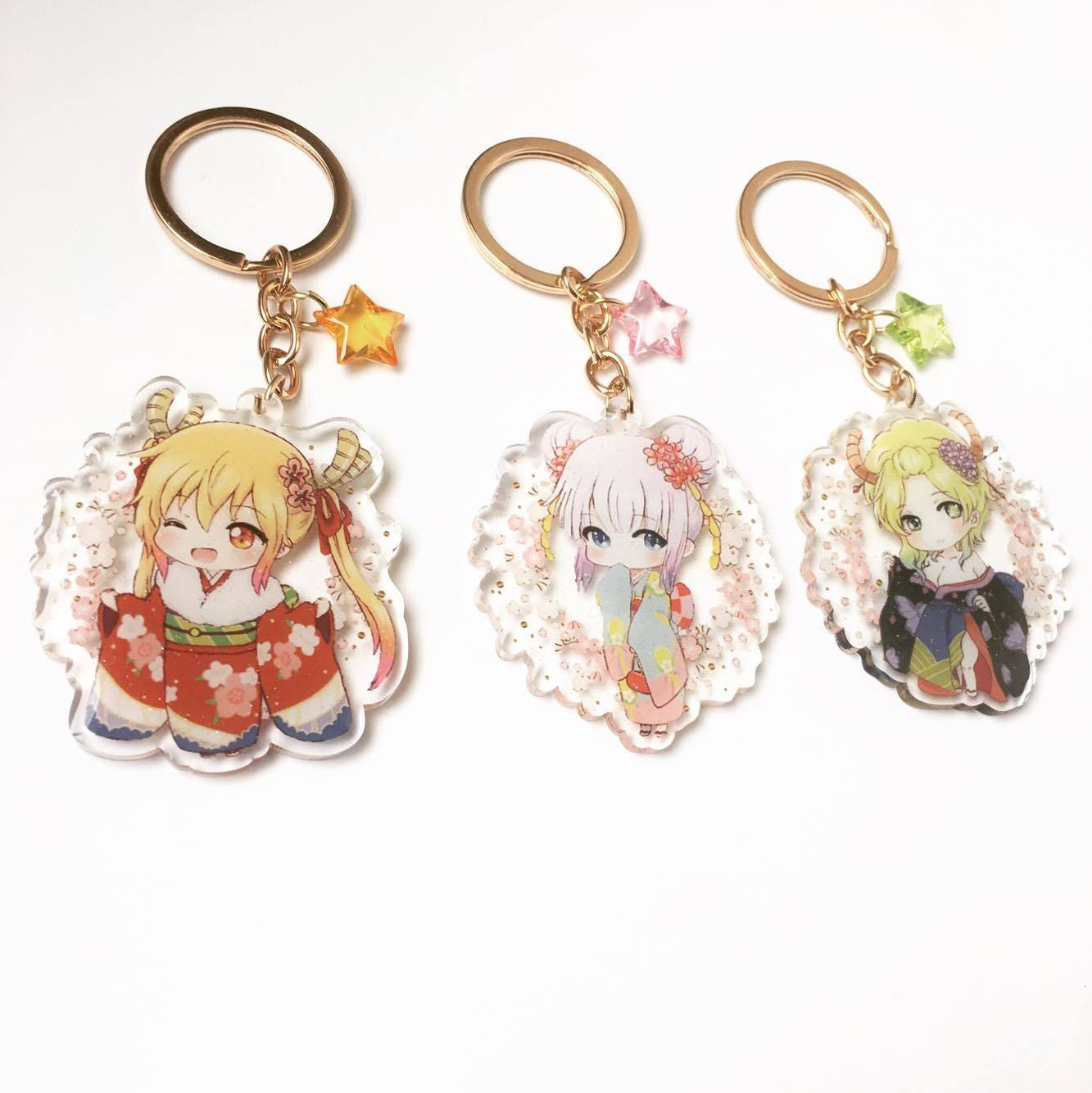 Festival Keychains dragon Maid - Etsy Canada