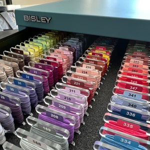 DMC Floss Labels - Solid Color, Floss Image and White. - Etsy