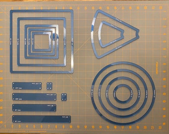 Dnd Spell Radius Templates - Etsy Canada