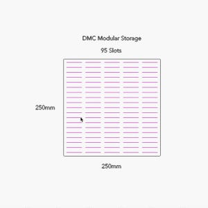DMC Modular Drawer Inserts - Cross Stitch Bobbins - Etsy