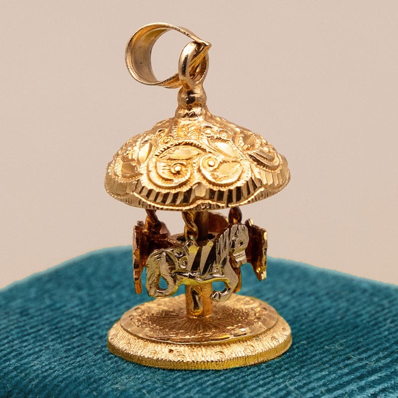 Carousel Necklace - Etsy