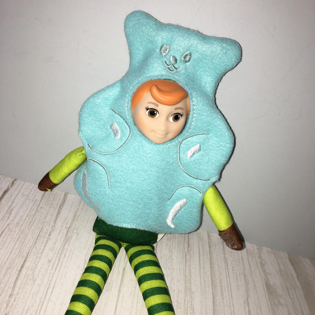 Gummy Bear Elf Costume, Holiday Elf Clothing Funny Props, Christmas Elf ...