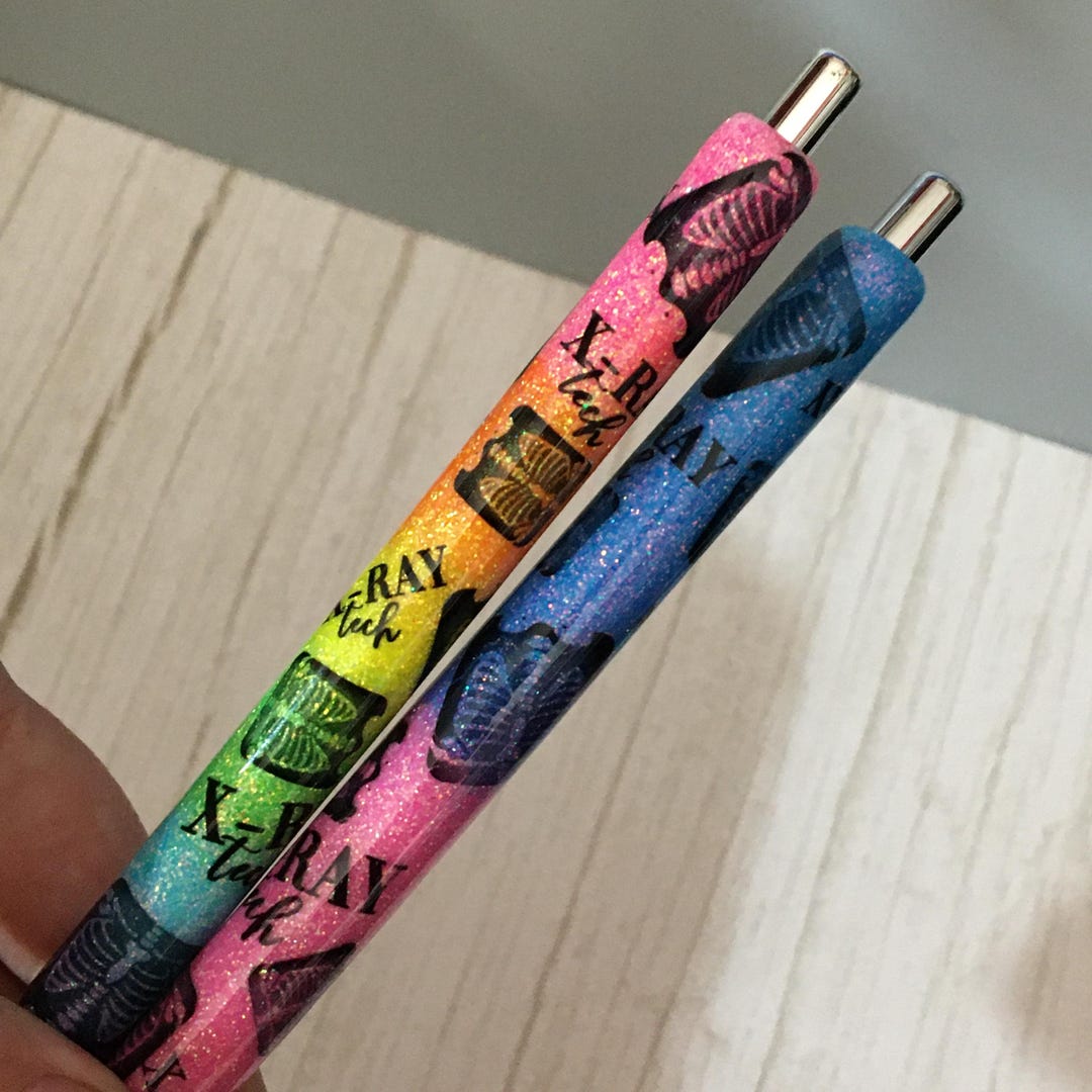 X-ray, X-ray Tech Glitter Ink Joy Refillable Gel Pen Gift for X-ray ...