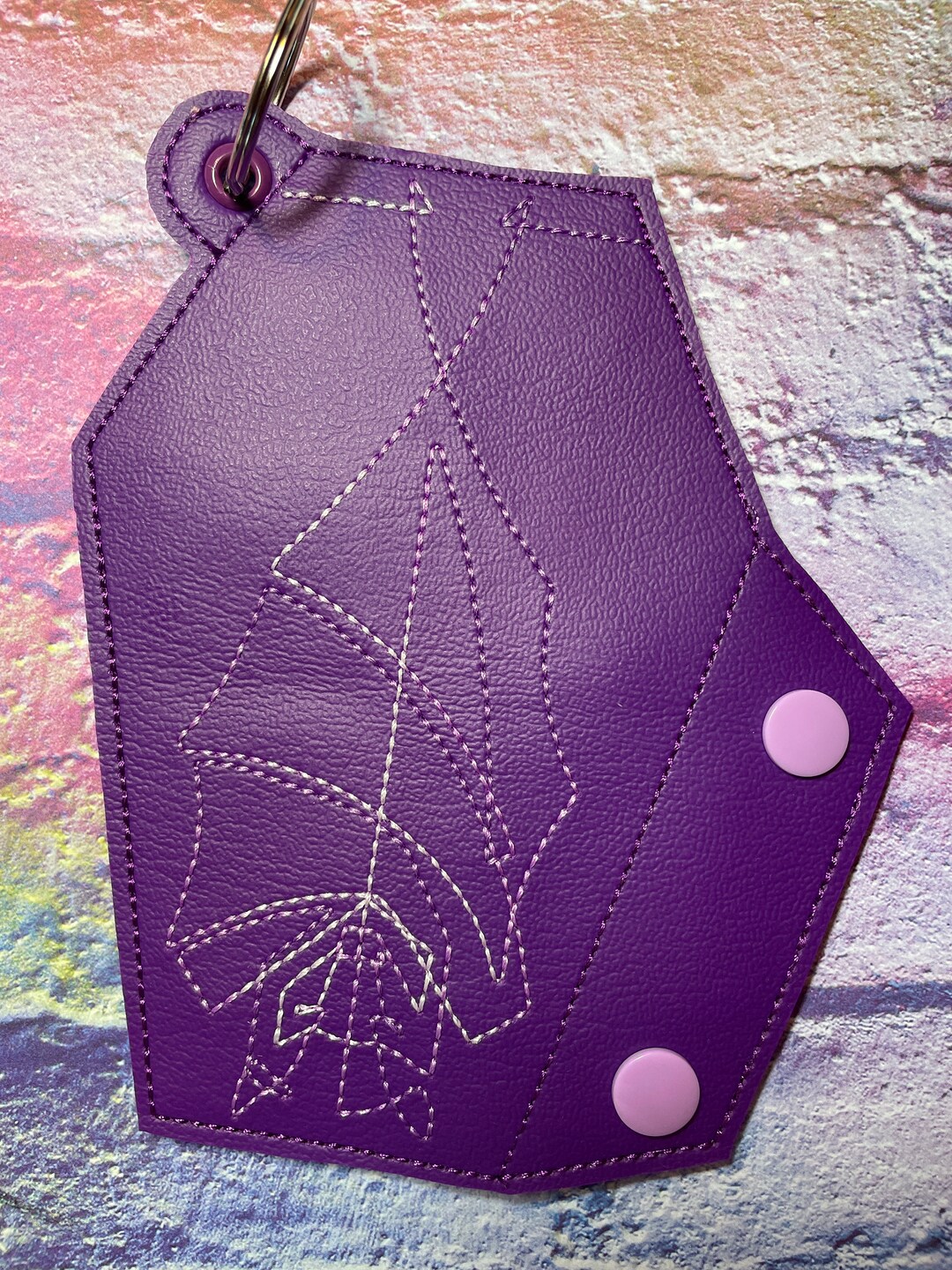 Bat Wallet, Bat Coffin Wallet, Card Holder, Horror Wallet, Coffin ...