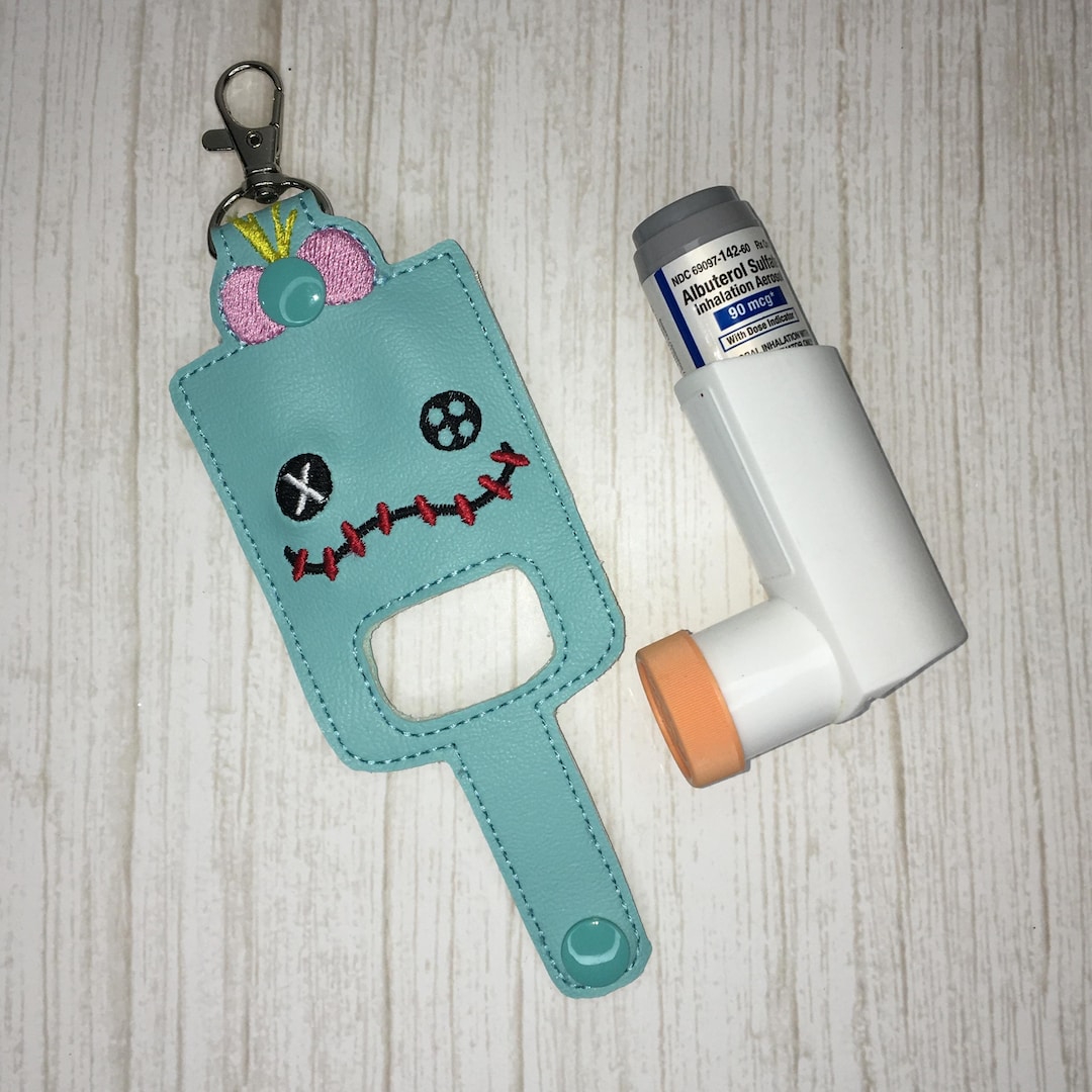 Alien Inhaler Case, Alien Girl Inhaler Holder, Inhaler Keychain, Asthma ...