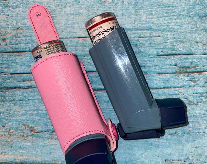 Pink, Hot Pink, Neon Pink, Inhaler Case, Inhaler Holder, Inhaler ...