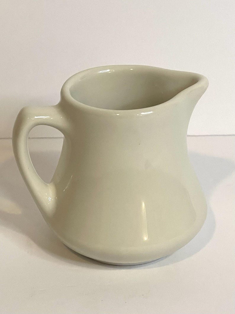 Anfora China White Restaurant Ware Creamer Pitcher 2.5" | Individual ...