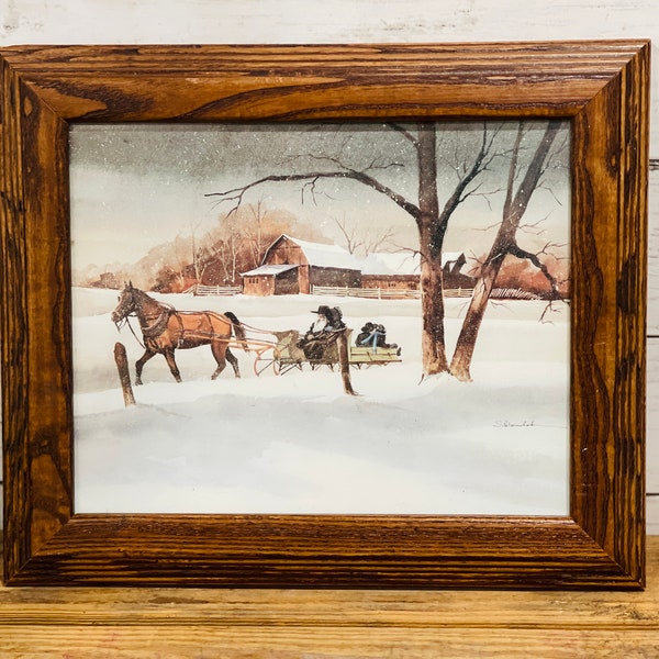 Amish Framed Art - Etsy