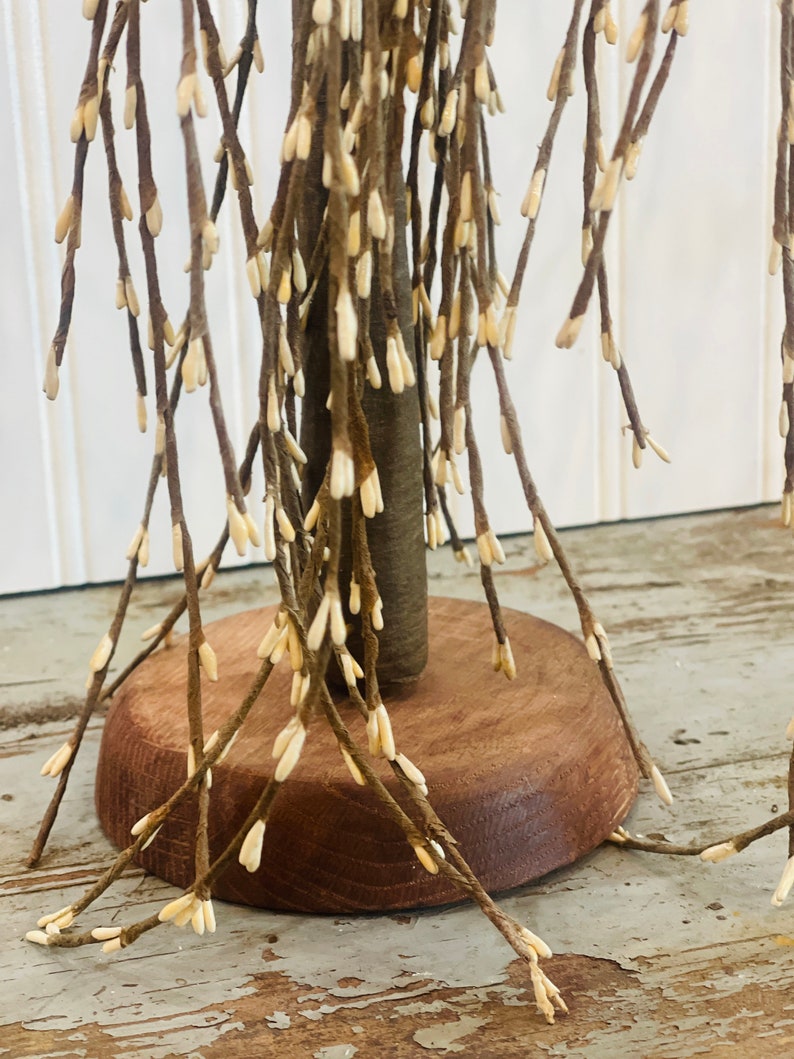 Primitive Weeping Willow Tree Country Willow Tree Farmhouse berry ...