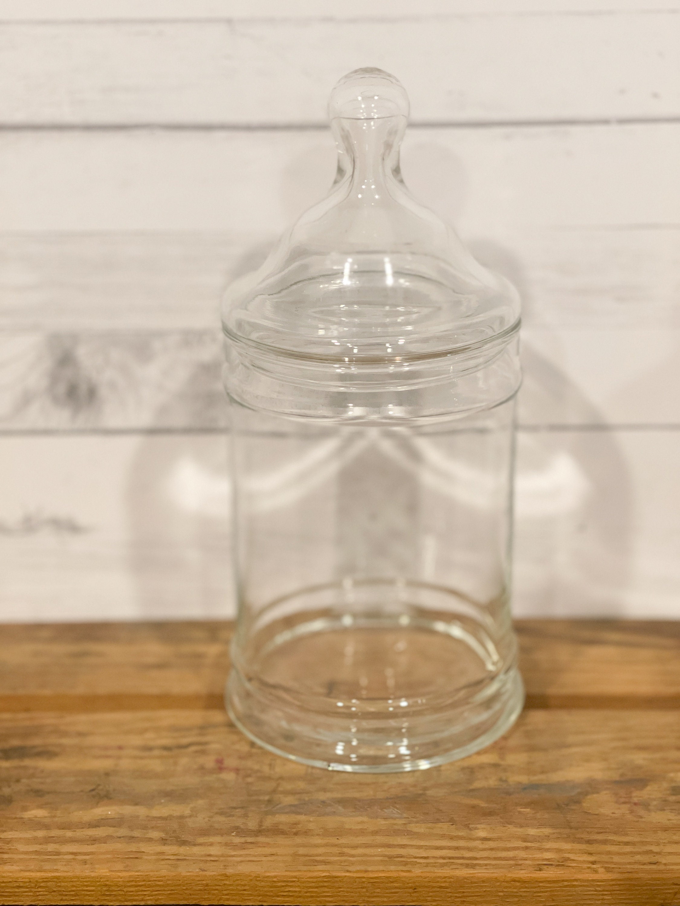 Vintage Apothecary Jar Vintage Jar Glass Apothecary Vintage Glass ...