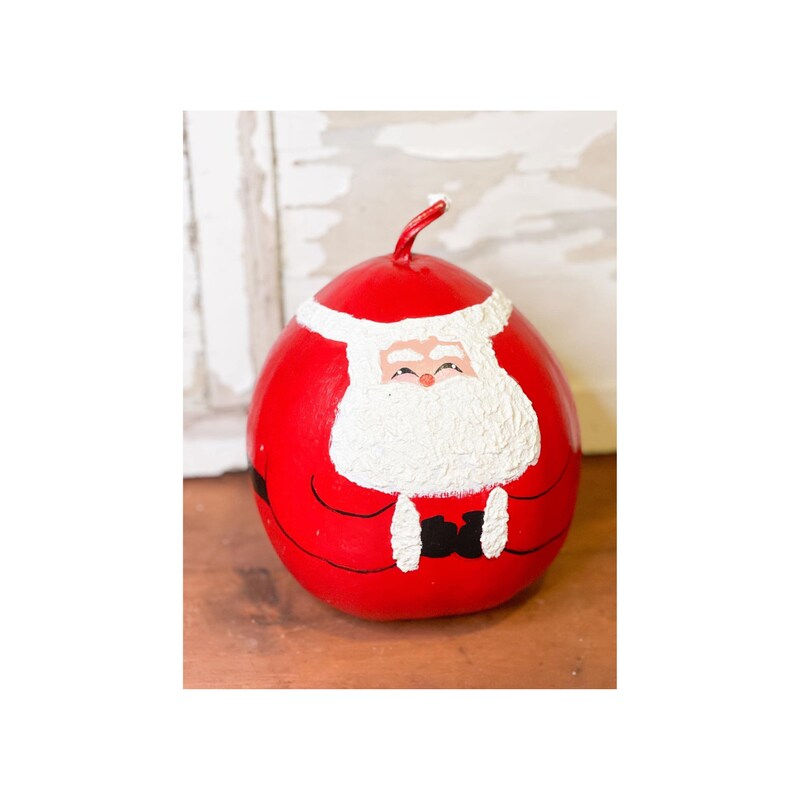 Santa Gourd - Etsy