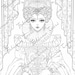 Digital Stamp elizabeth I Coloring Line Art Coloring Page - Etsy