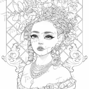Marie Antoinette - Queen of France - Historical - Digital Stamp ...