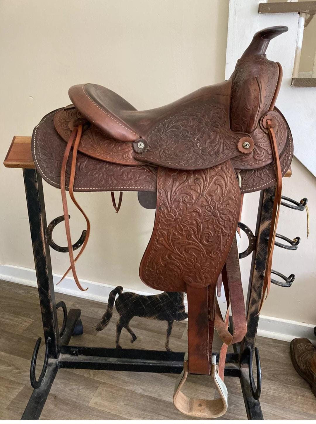 14" Vintage Western Pony Kids Saddle - Etsy
