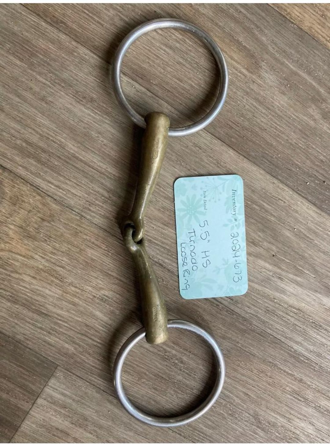 5.5” Herm Sprenger Aurigan Turnado Loose Ring Jointed Snaffle Bit - Etsy