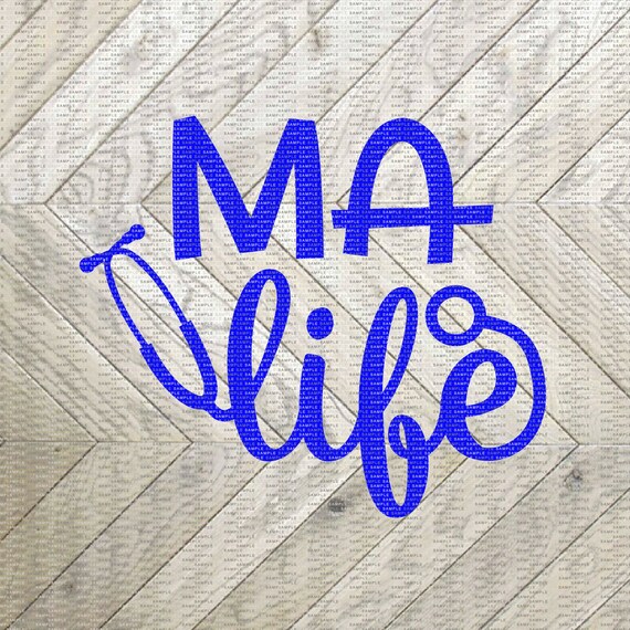 Medical Assistant Decal Sticker