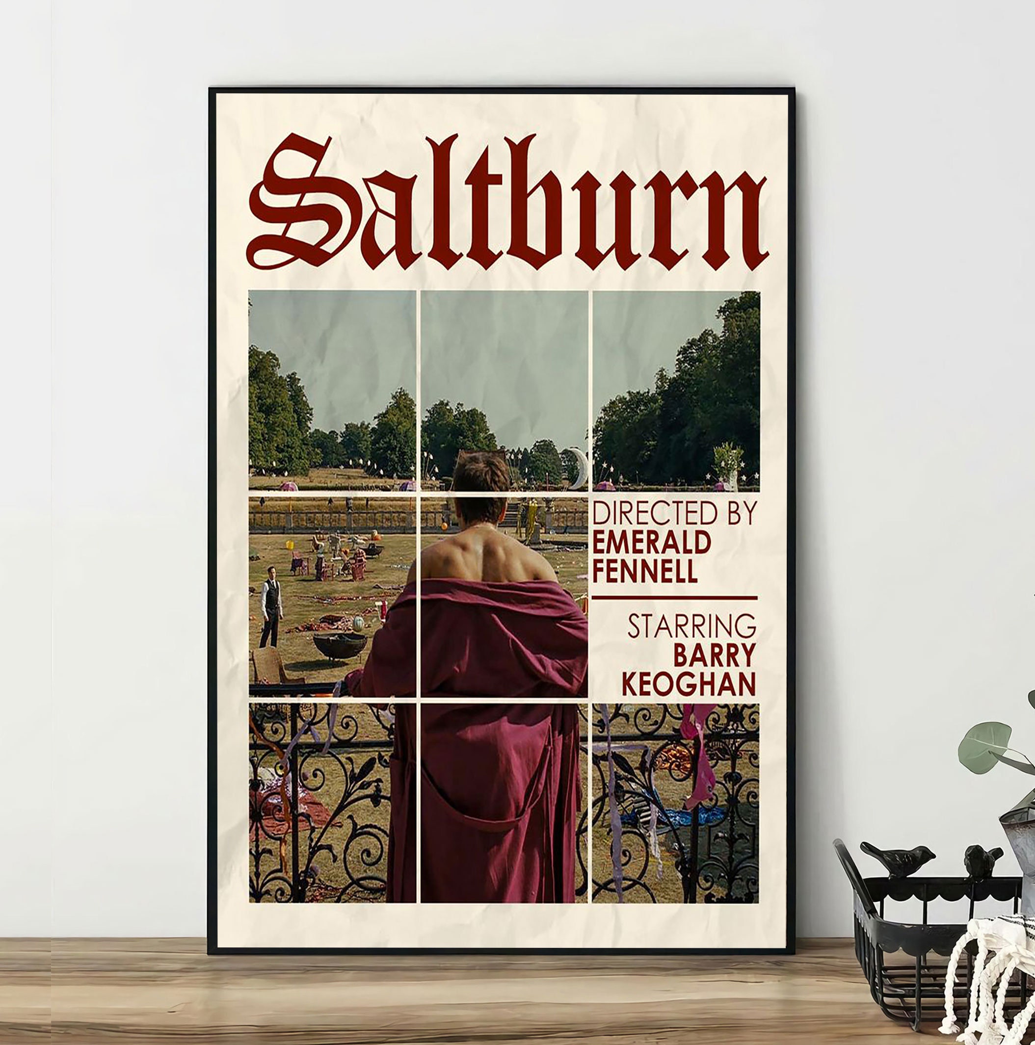 Saltburn Movie Poster, Saltburn Poster, Room Decor Wall Art, Barry ...