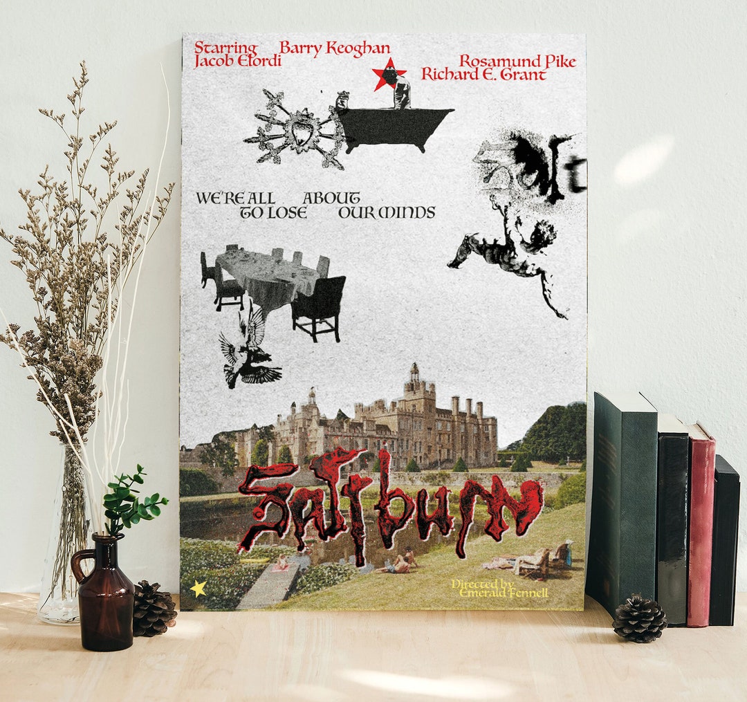 Saltburn Poster, Saltburn Movie Poster, Saltburn Movie Art, Barry ...