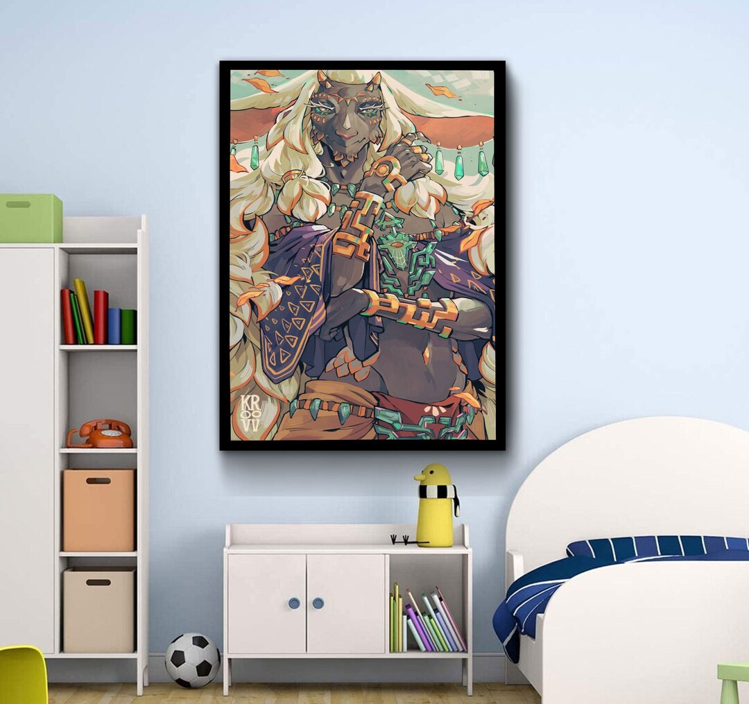 King of Hyrule Poster the Legend of Zelda Wall Art Video - Etsy