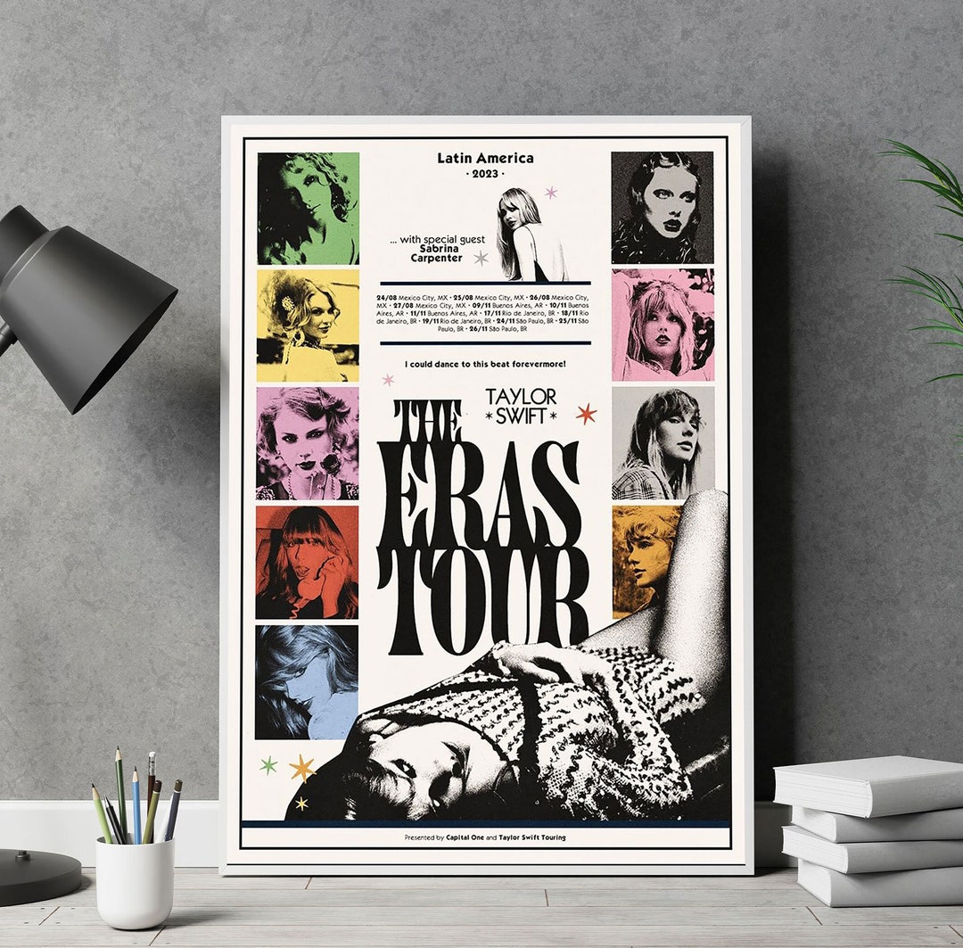 Swiftie Poster, Taylor Swift Poster, Taylor Swift the Eras Tour Poster ...