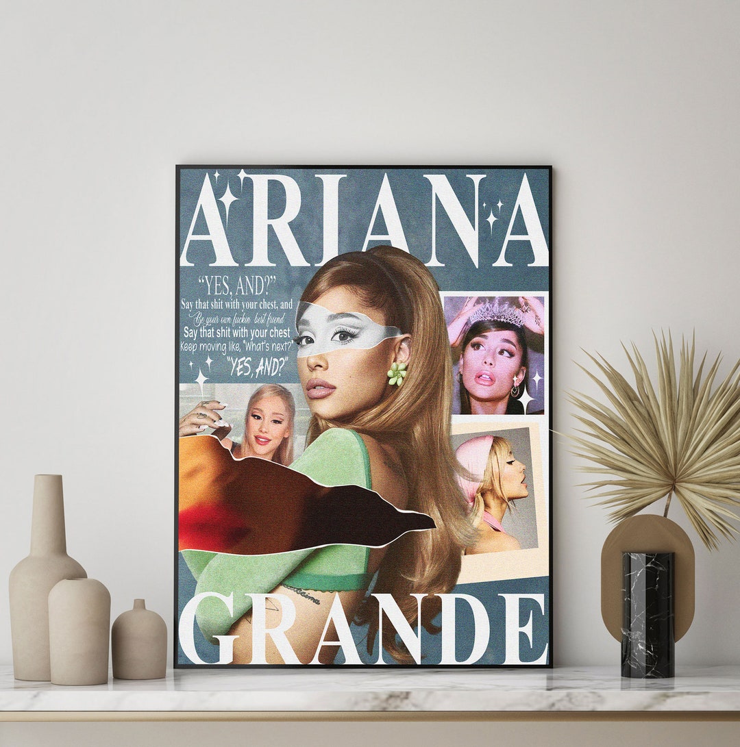 Ariana Grande Poster, Ariana Grande Yes And, Yes and Poster, Ariana ...