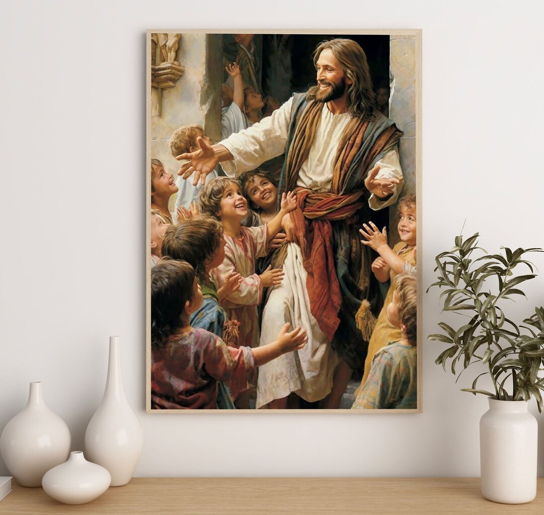 Jesus Poster, Jesus Christ Poster, Jesus Christian Posters, Room Decor ...