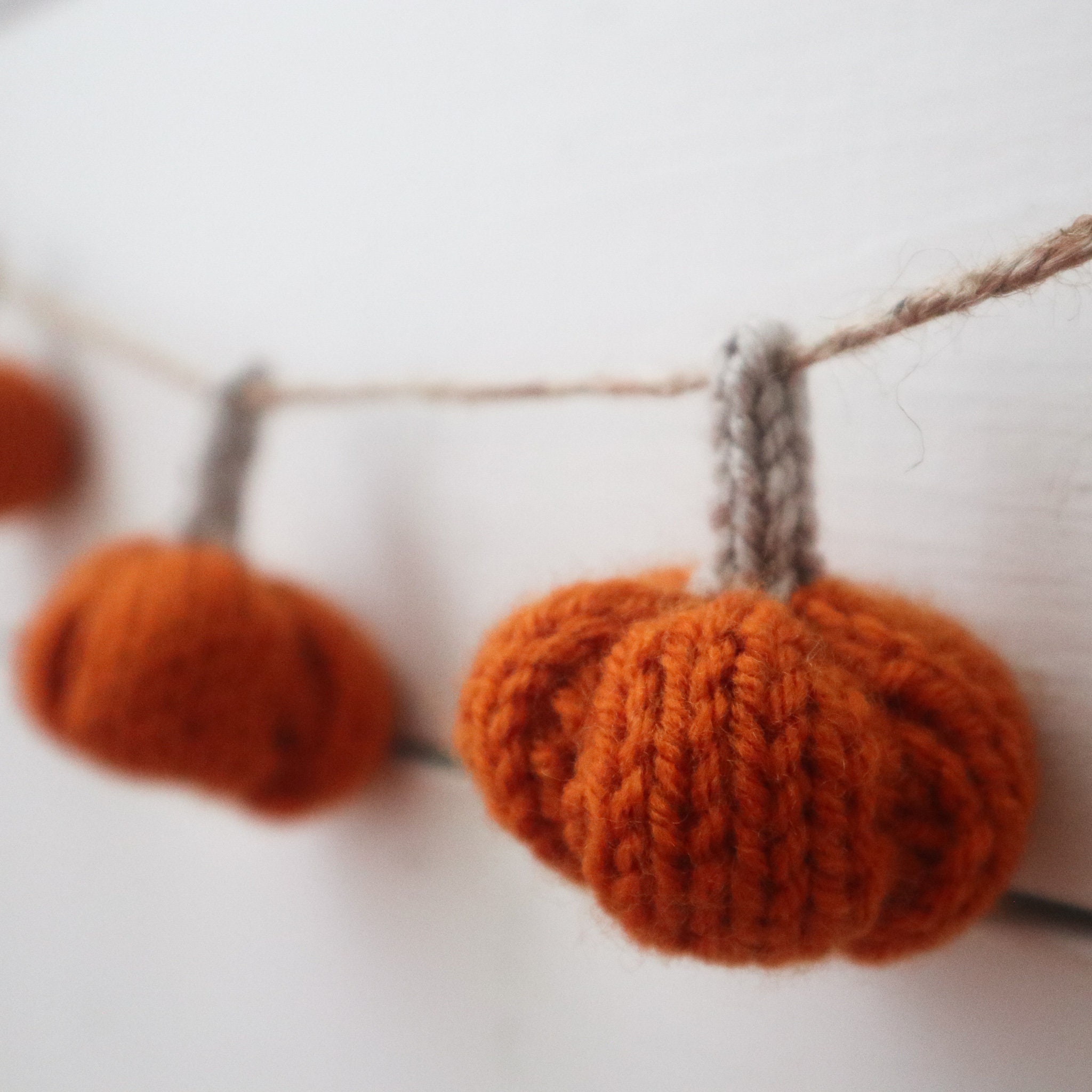 Mini Pumpkin Garland - Etsy