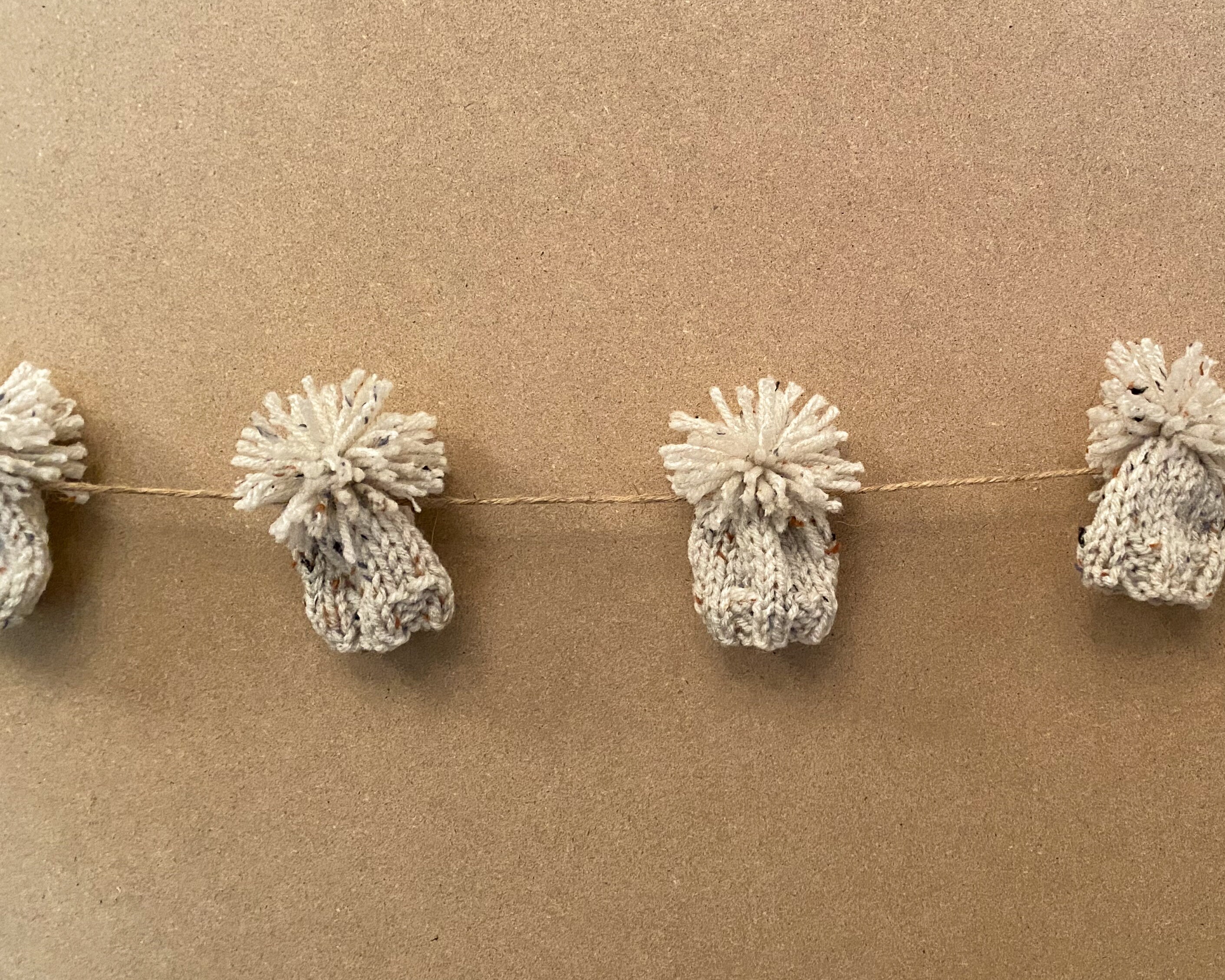 Mini Holiday/Christmas Hat Garland | Etsy