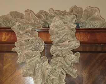 Burlap Garland - Etsy