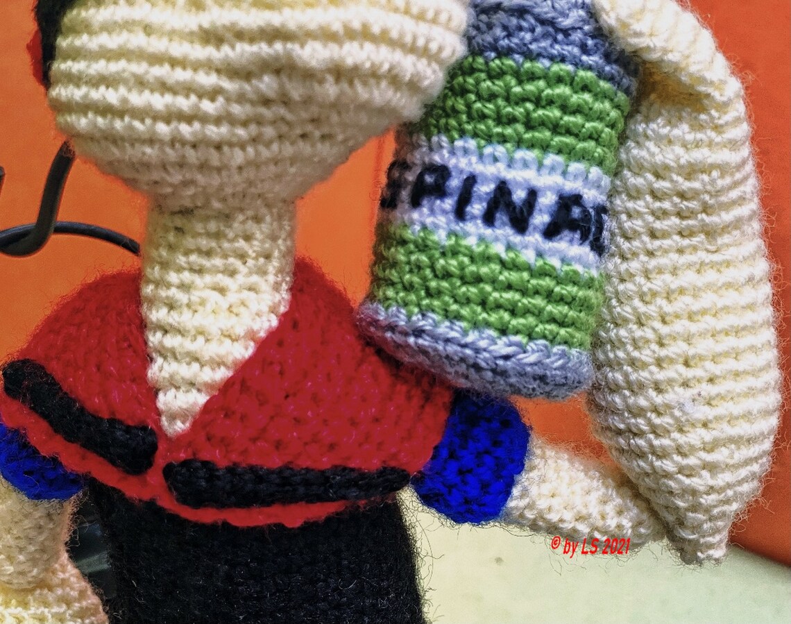PDF Crochet Pattern Popeye Amigurumi English - German - Spanish - Etsy ...
