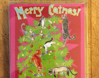 Merry catmas | Etsy