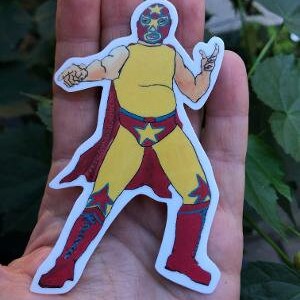 Wrestler Sticker! - Etsy