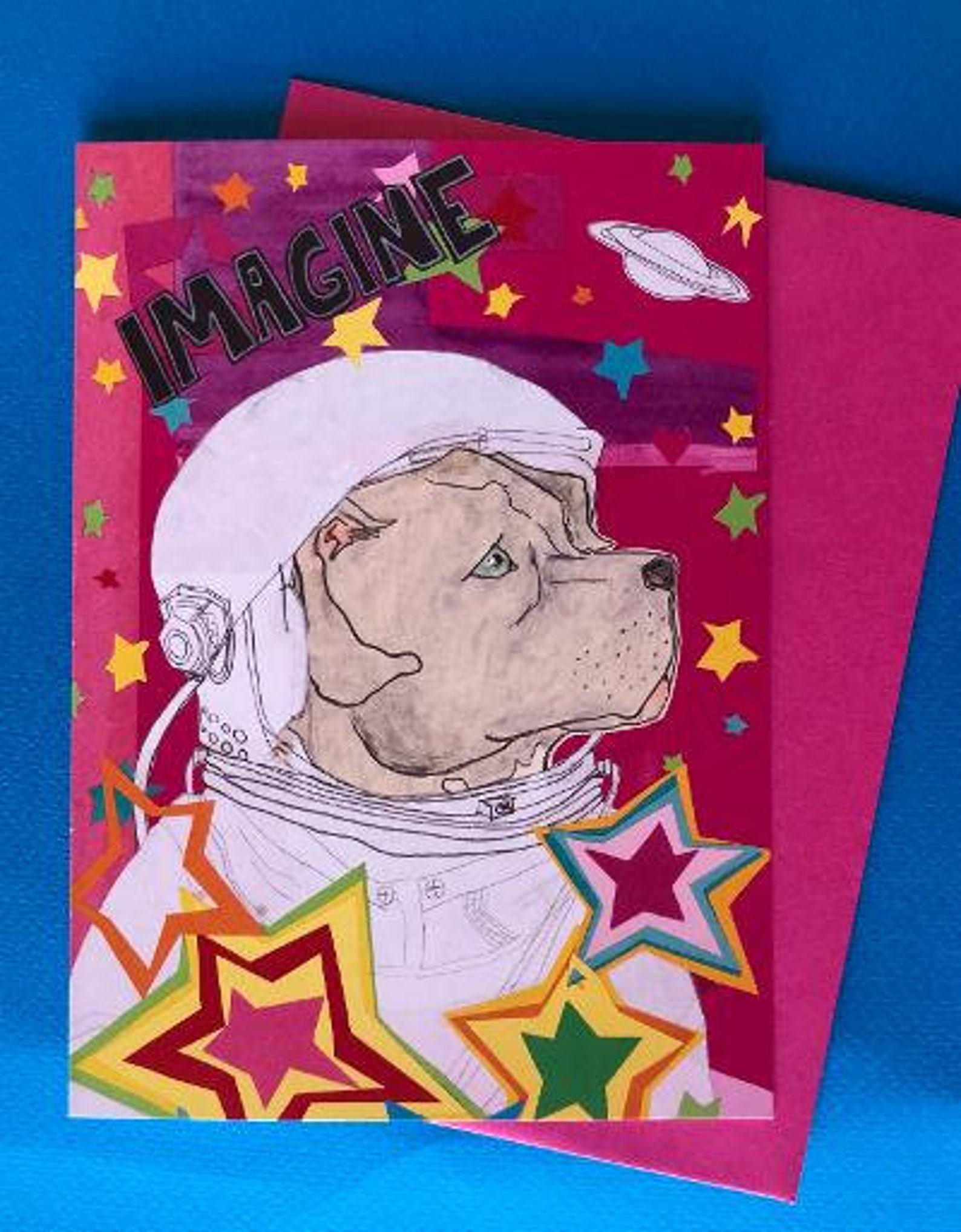 Imagine Greeting Card - Etsy