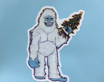 Funny Yeti Sticker get Yeti for This Cute Stickers, Winter Sticker ...
