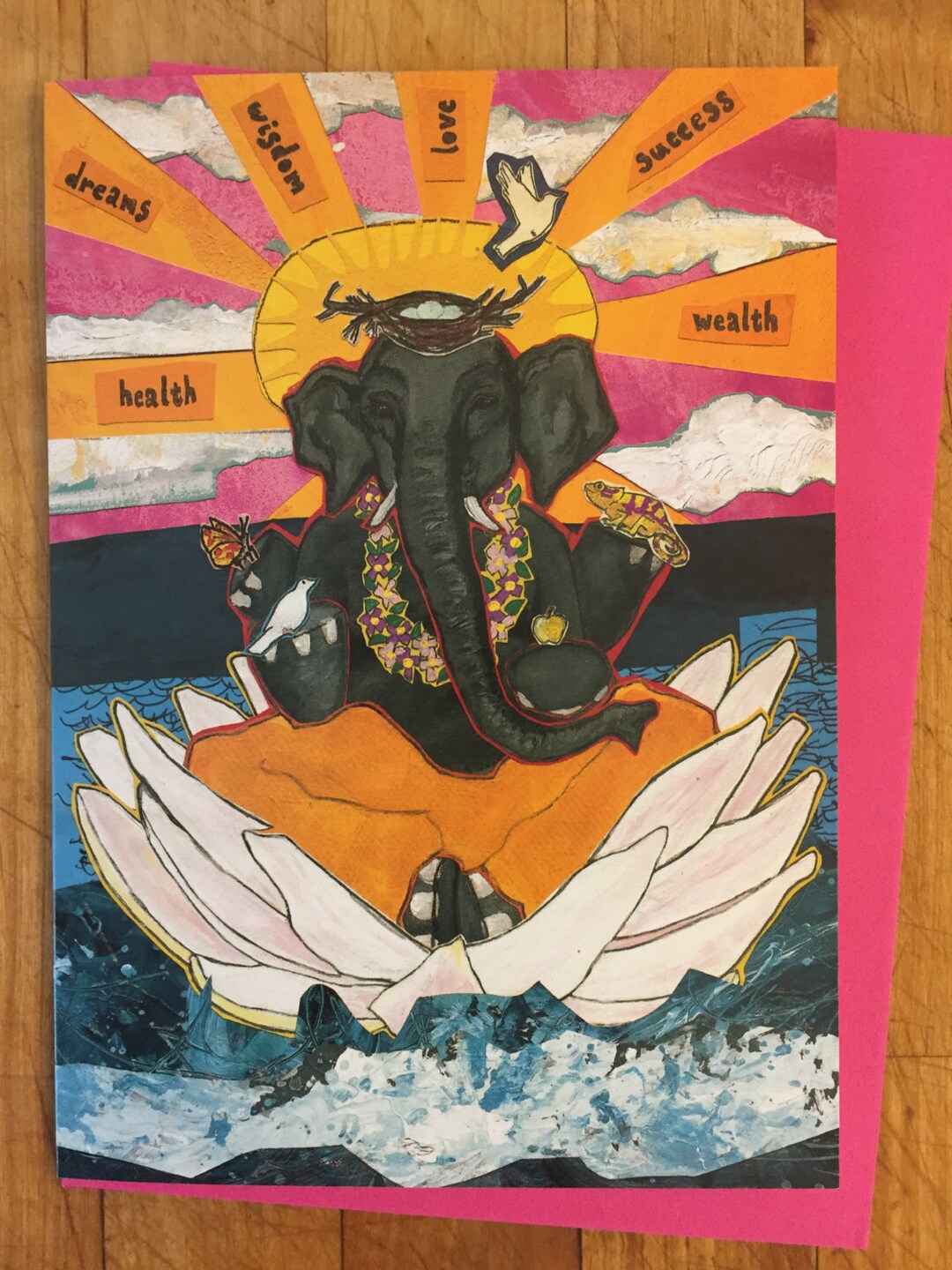 Ganesh Greeting Card - Etsy