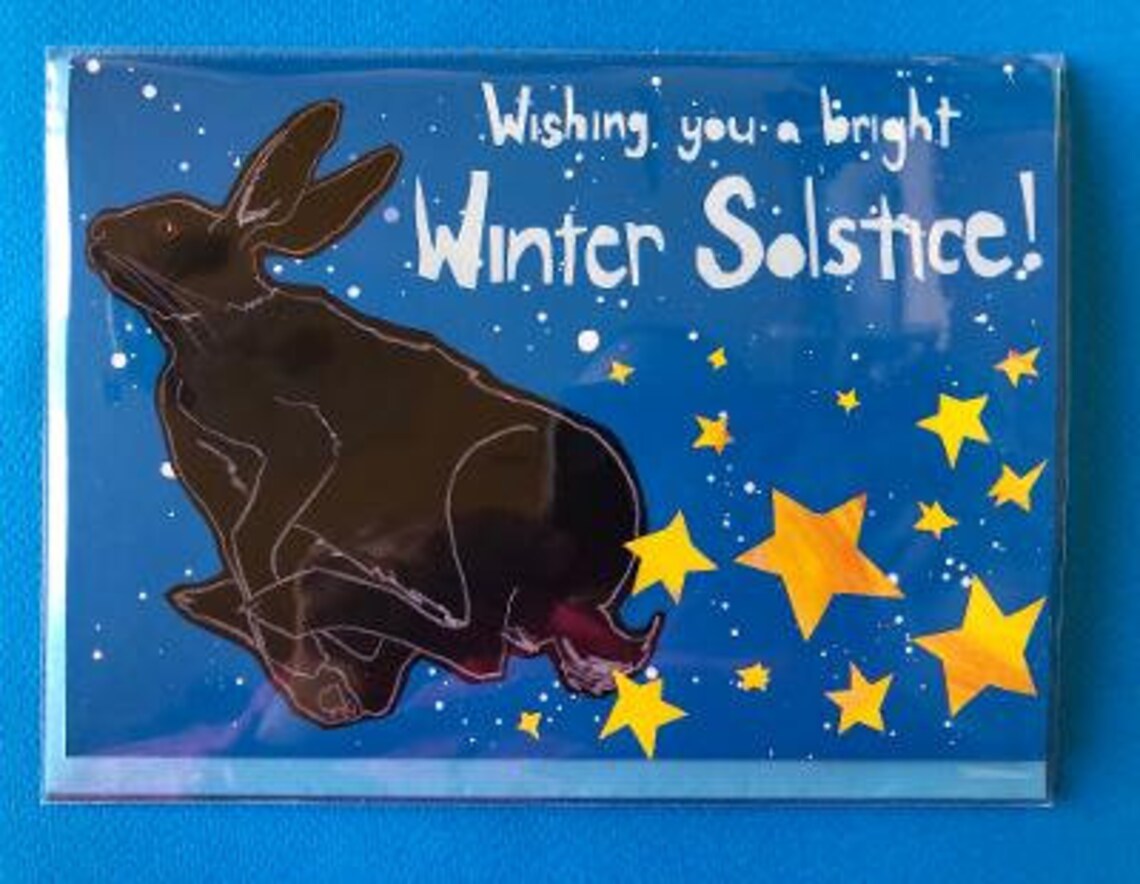 Winter Solstice Card - Etsy