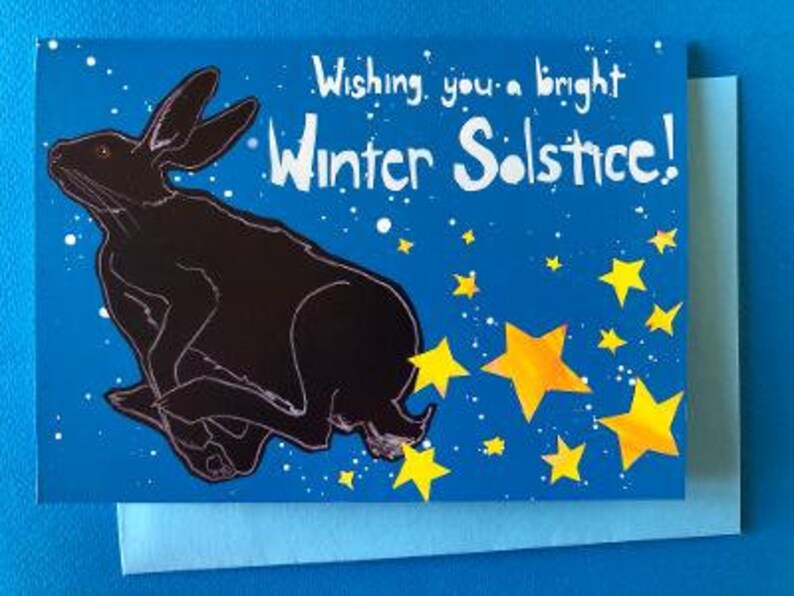 Winter Solstice Card - Etsy