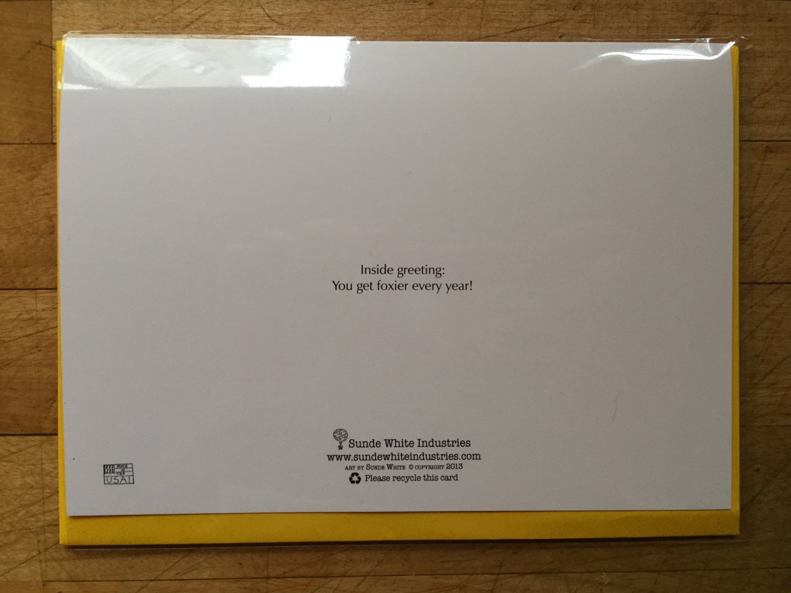 Foxy Birthday Card | Etsy