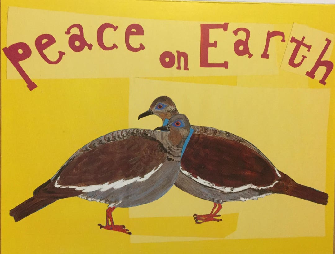Peace on Earth Doves Boxed Cards - Etsy
