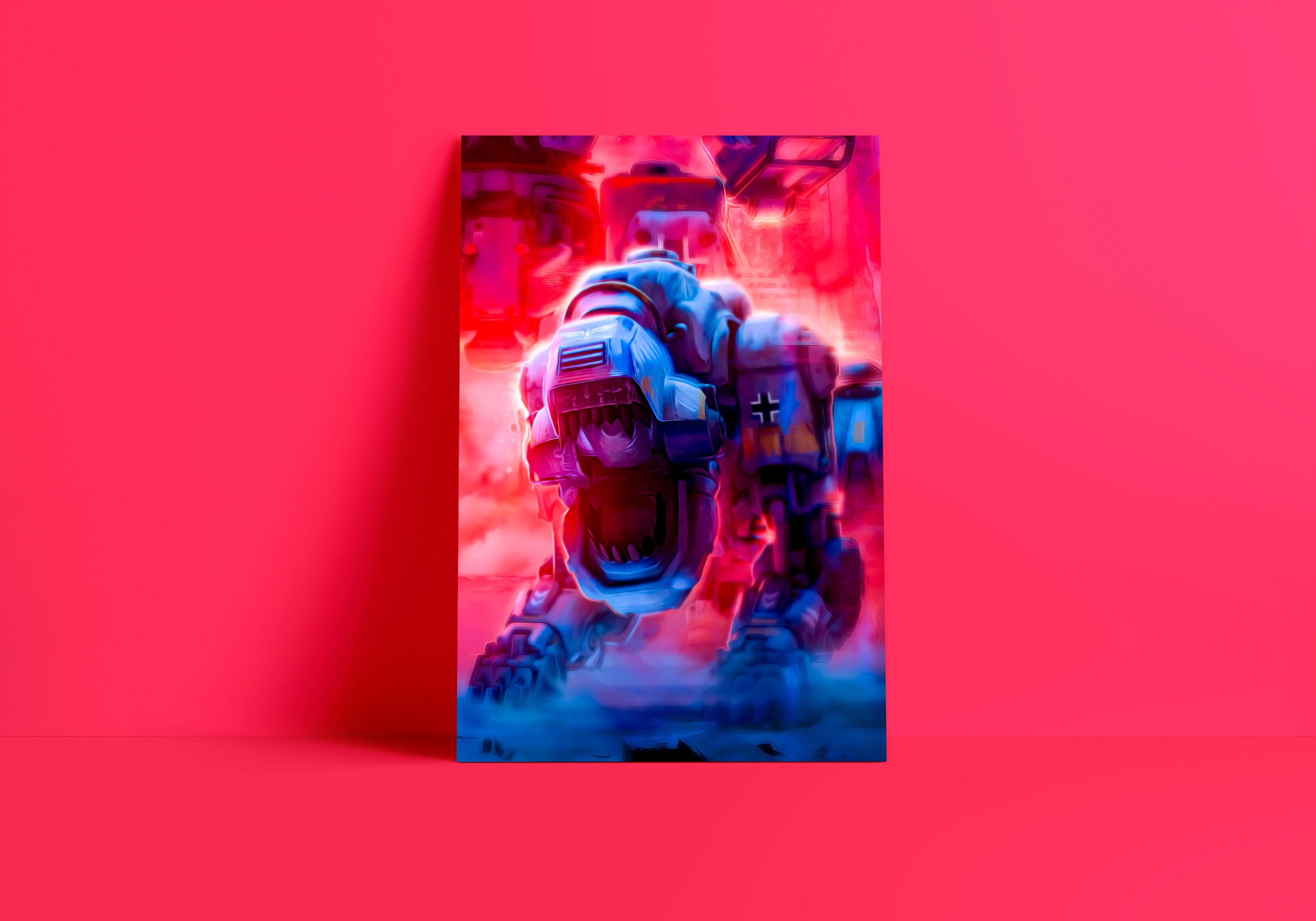 PANZERHUND: Wolfenstein Fan Art Poster - Etsy UK