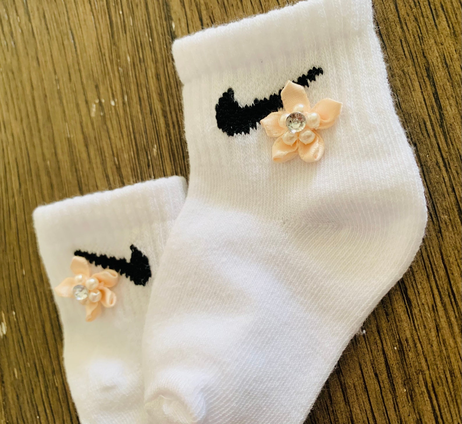 Nike Kids, Nike Flower, Flower, Nike Baby Ankle Socks, Glamorous Socks ...