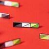 LGBTQ+ Wooden Pin- Aro-dynamic - Etsy